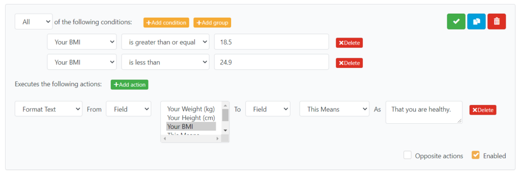 How to create Calculation Forms (BMI Calculator with Math Formulas ...