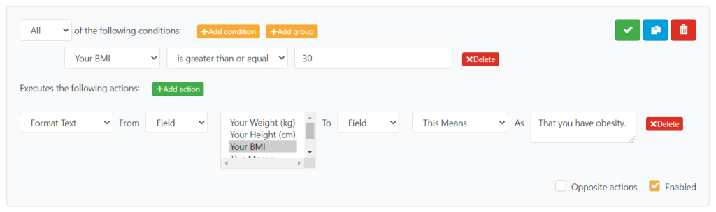 How to create Calculation Forms (BMI Calculator with Math Formulas) – Easy Forms Support
