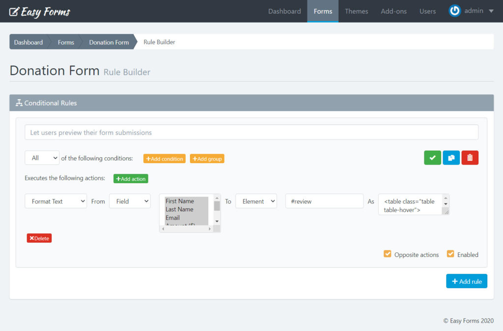 How to Review All Answers Before Submit a Form? – Easy Forms Support